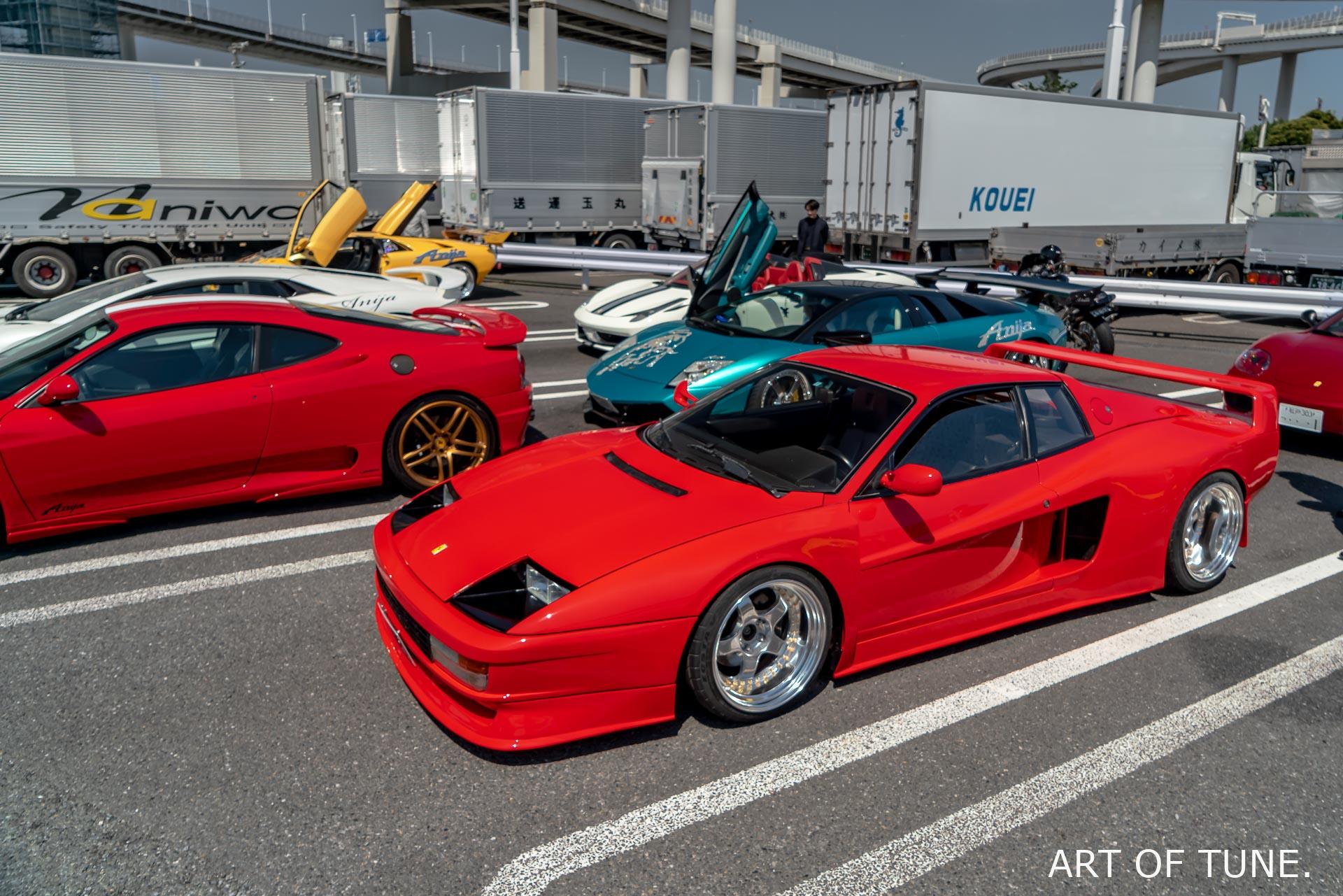 Spotted: Anija Ferrari Testerossa - ART OF TUNE.