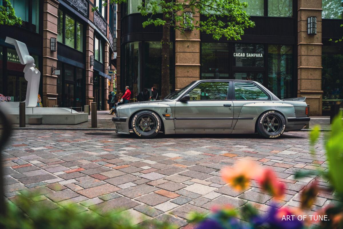 Wide, Low and Cultured - the LOWCUL K-swapped E30 BMW - ART OF TUNE.